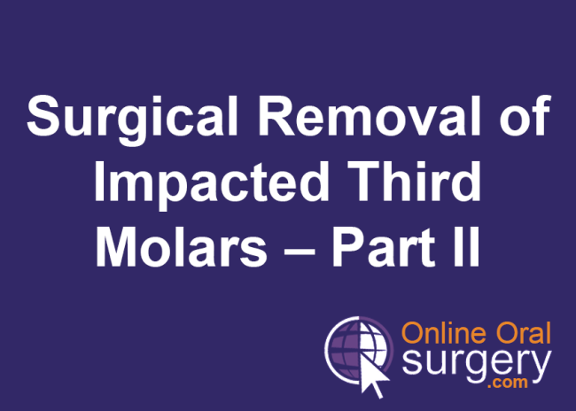 Third Molar Surgery – Online Oral Surgery